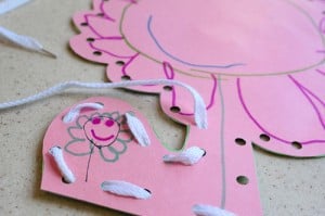 DIY Kids Art Lacing Cards » Read Now!