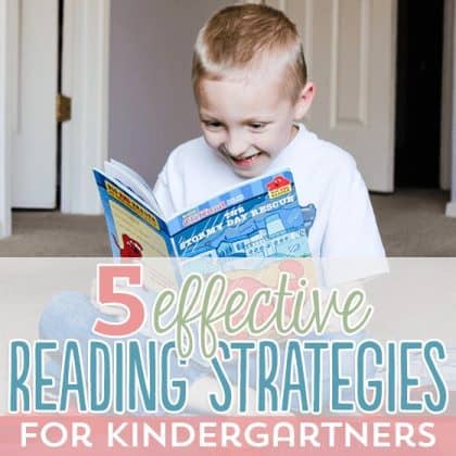 5 Effective Reading Strategies For Kindergartners » Read Now!