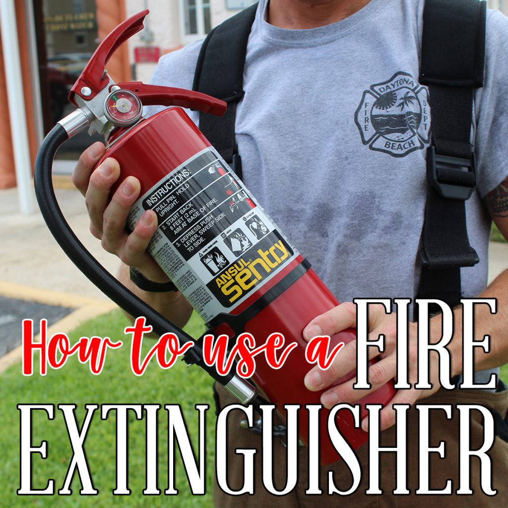 How To Use A Fire Extinguisher
