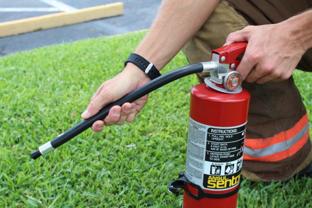 How To Use A Fire Extinguisher