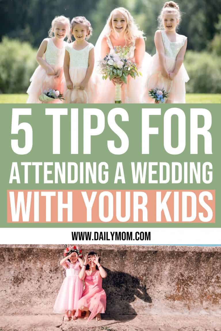 Tips And A Survival Guide For Parents For Kids At Weddings