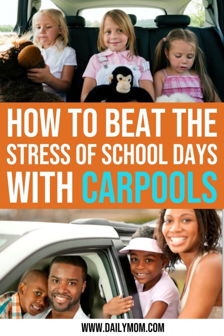 Why A School Carpool Will Help Beat The Stress Of School