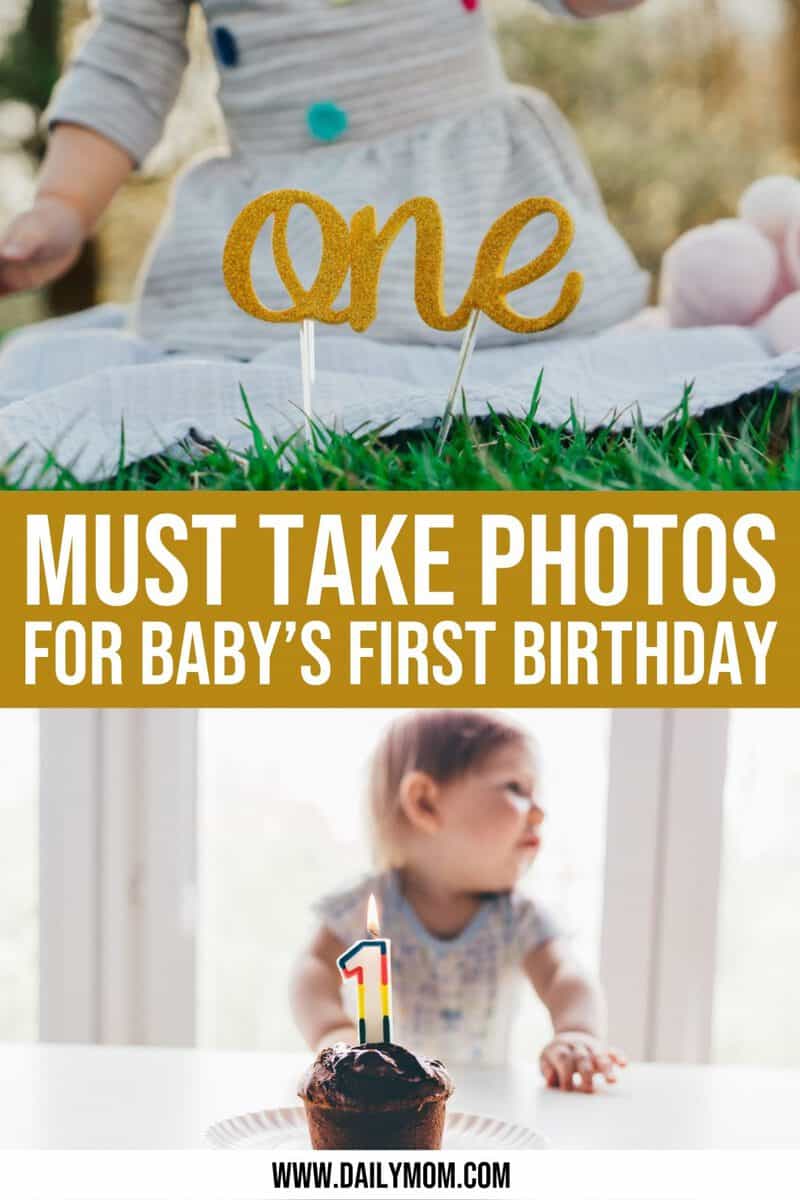 ️10 Baby's First Birthday Photos You Must Take ️