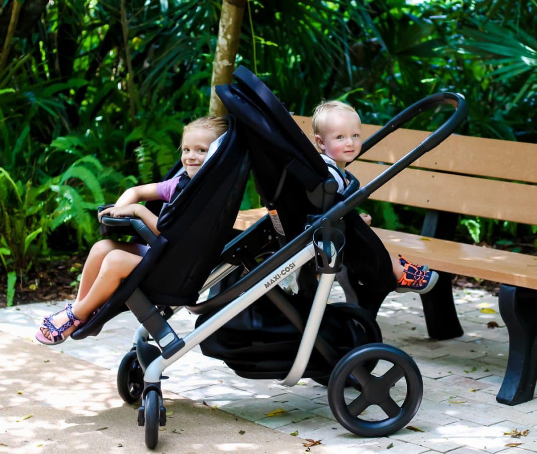New Double Stroller For Infant And Toddler Use By Maxi Cosi