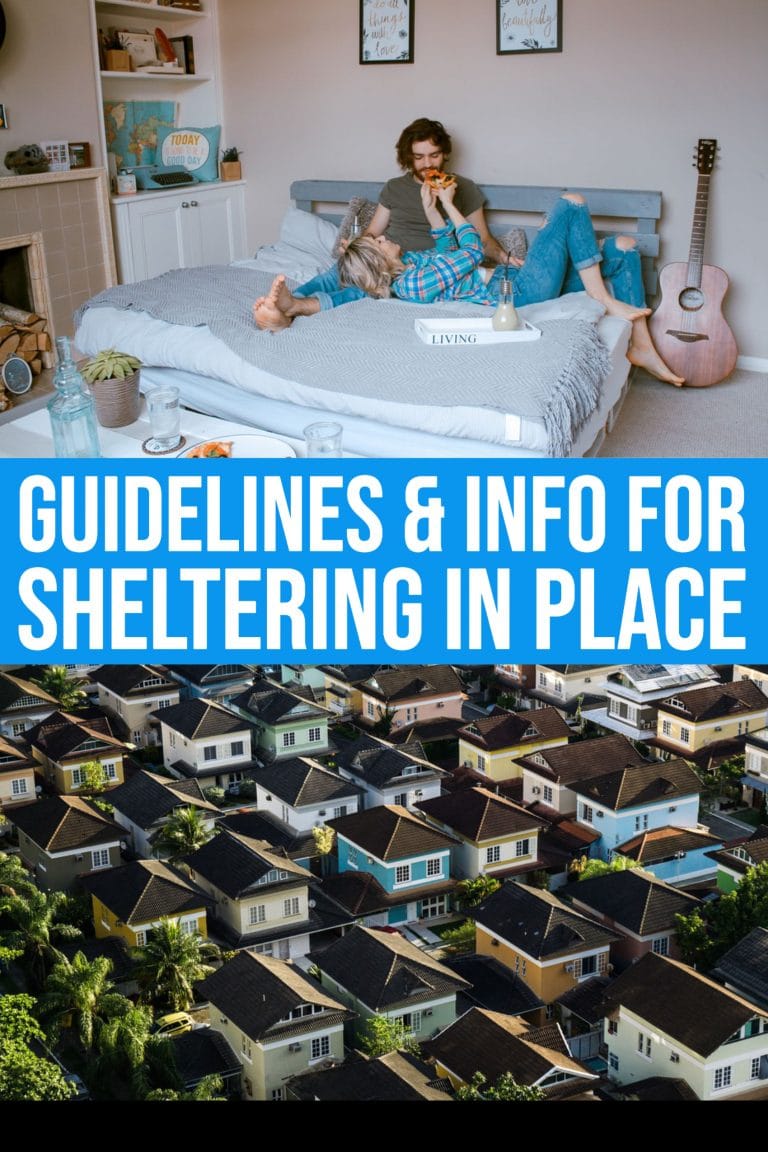 Guidelines For Shelter In Place And What It Really Means