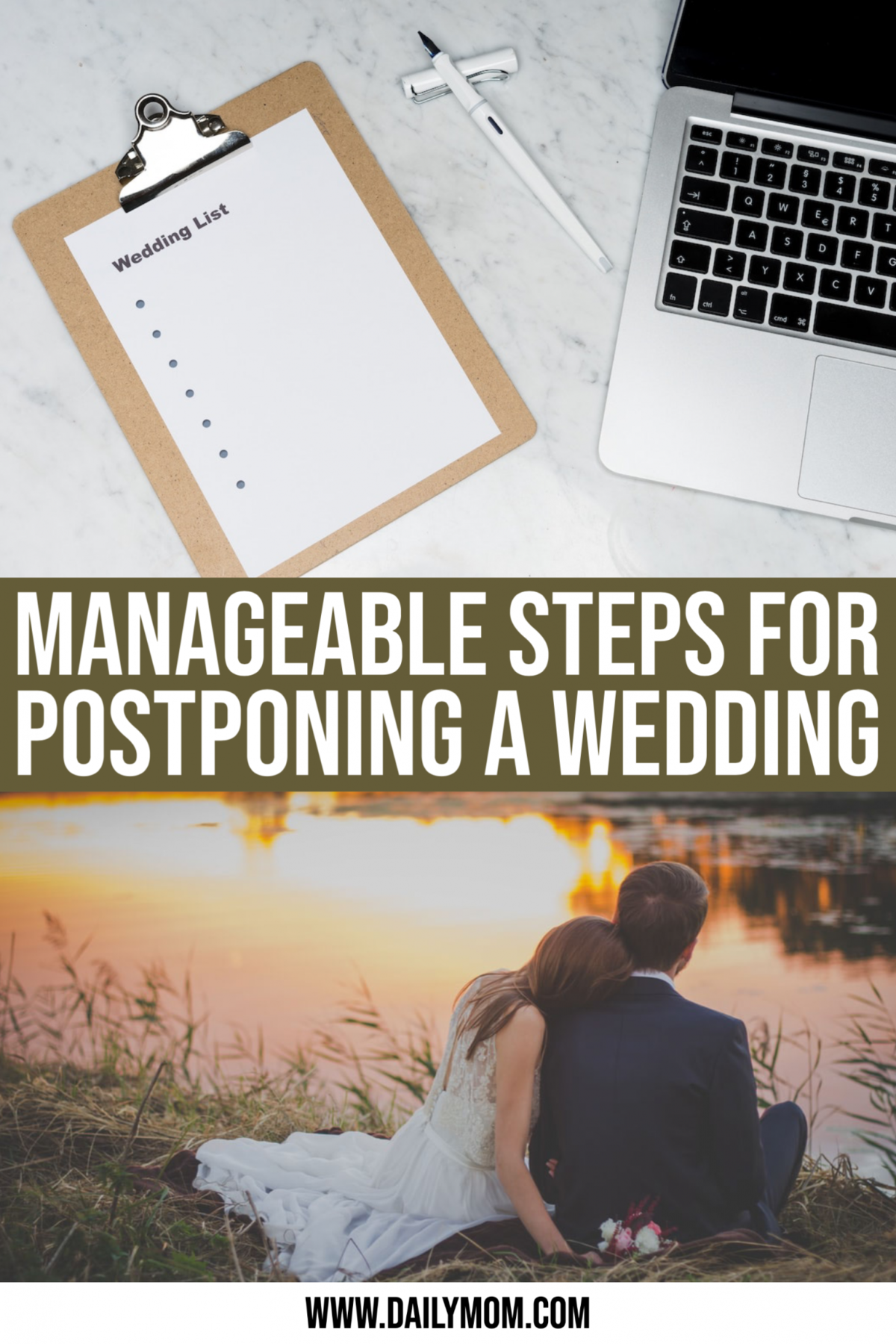 Postponing A Wedding: 5 Manageable Steps »Read More