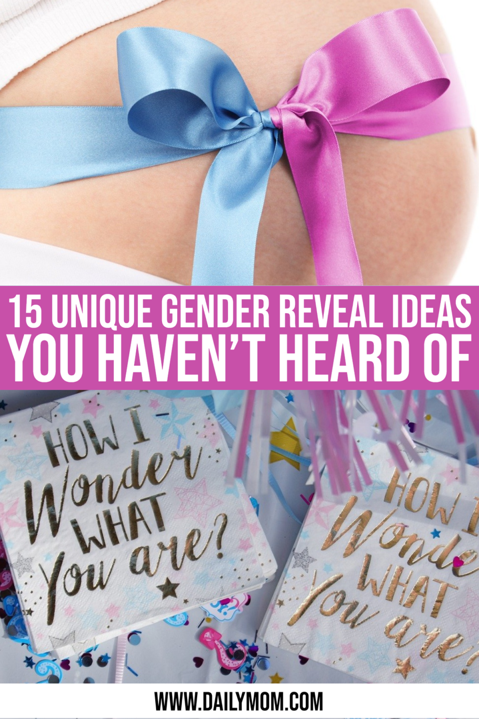 15 Unique Gender Reveal Ideas » Read Now!