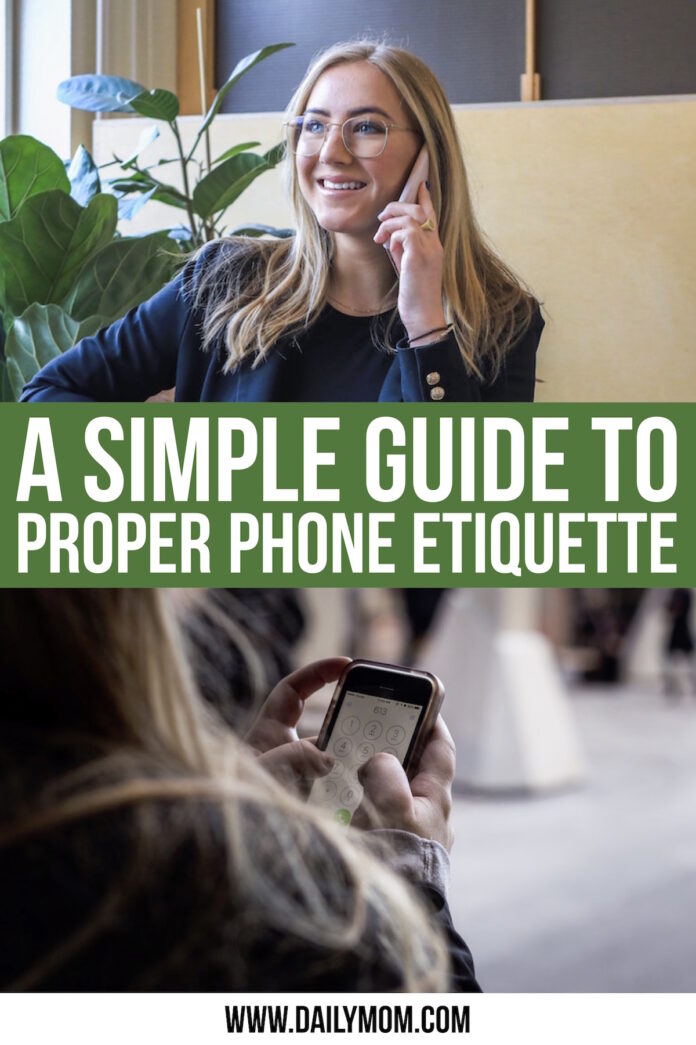 A Simple Guide To Proper Phone Etiquette » Read Now!