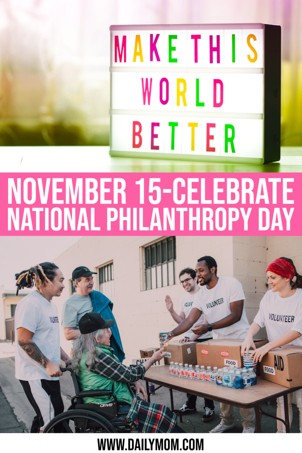 National Philanthropy Day: How To Give Back » Read More