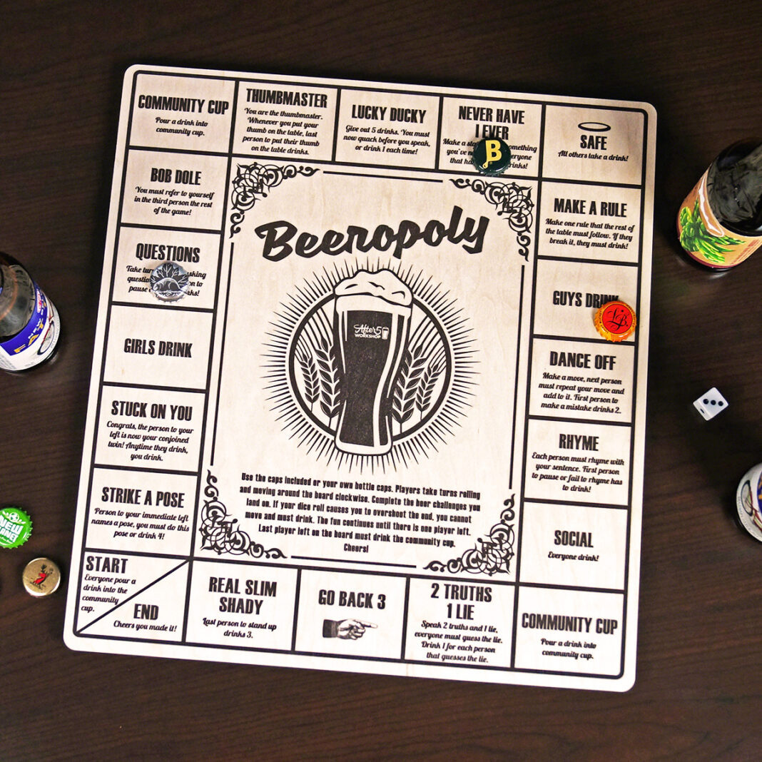 8 Exciting Drinking Board Games For Adult Game Night