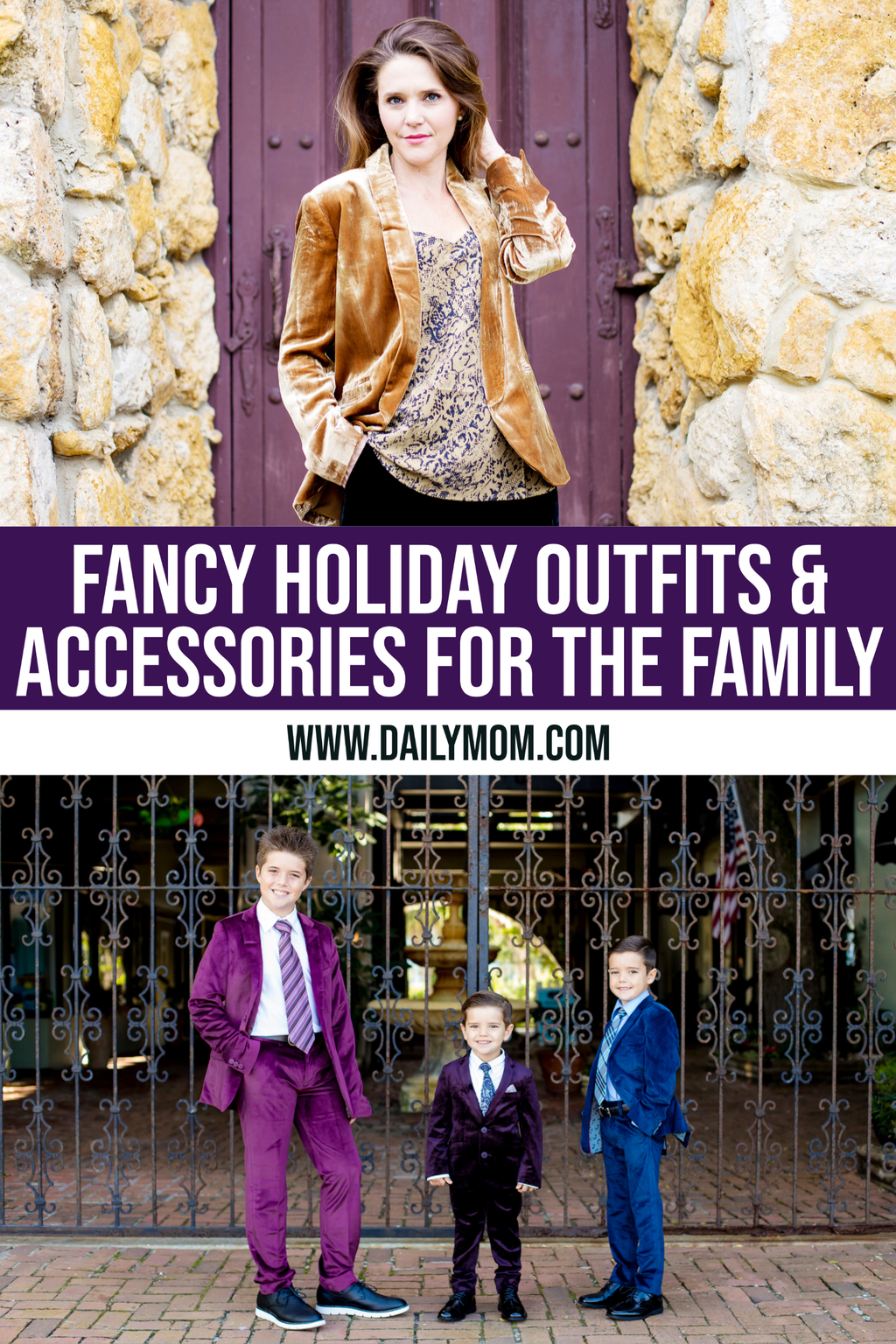 14 Fancy Holiday Outfits & Accessories For The Family