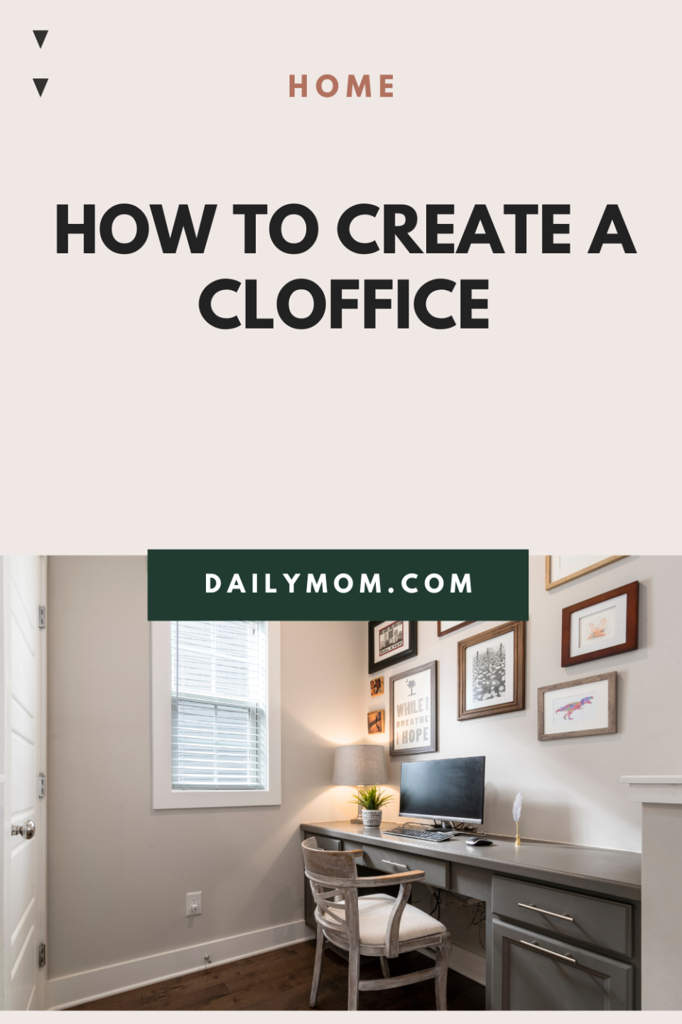 The 10 Best Cloffice Ideas For A Small Space