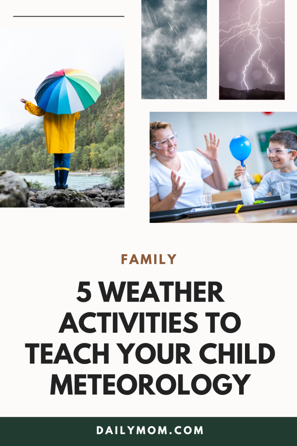 5 Weather Activities To Teach Your Child Meteorology And Explore The ...