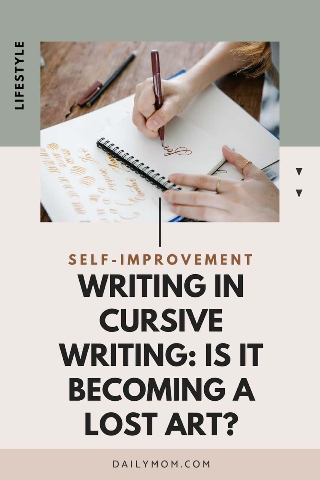 Writing In Cursive Writing: Plus 5 Fun Ways To Teach Cursive
