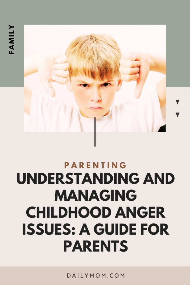 Childhood Anger Issues - Help Your Child With Anger Issues