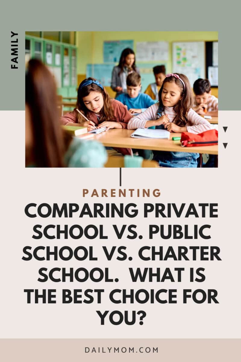 Differences Of Private Vs Public Schools Vs Charter Schools