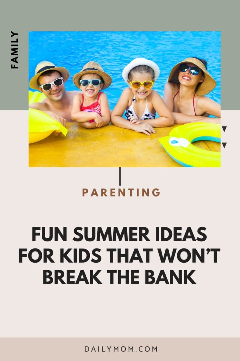 Fun Ideas For Summer! Fun Summer Activities For Kids