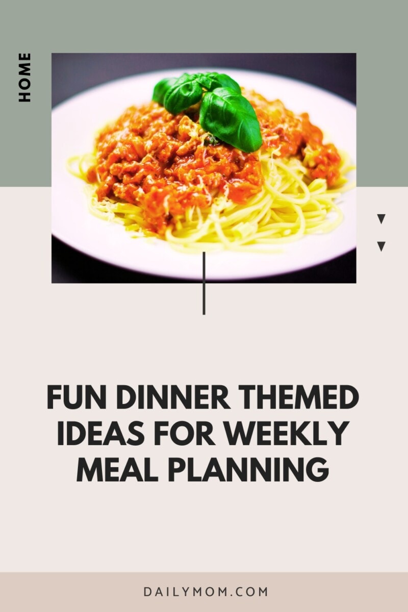 Week Night Themed Dinner Ideas: Your Weekly Plan
