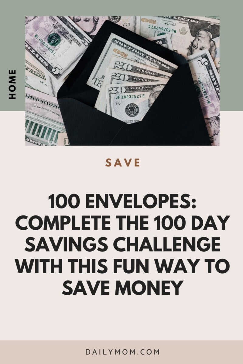 100 Day Savings Challenge: Fun Savings With The 100 Envelope Challenge